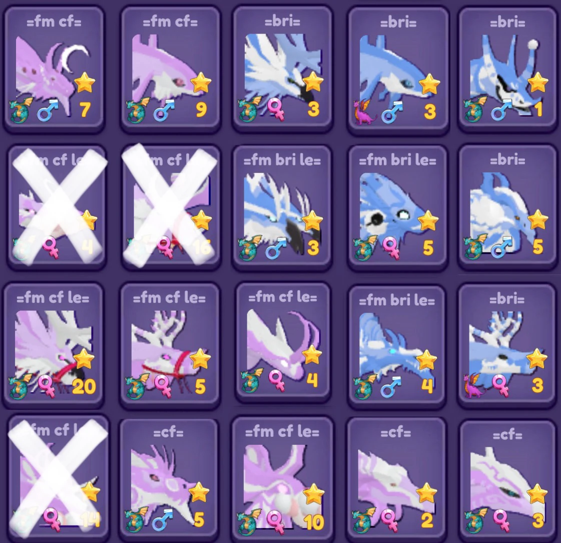 Cohatching CF & BRI dragons | Fandom