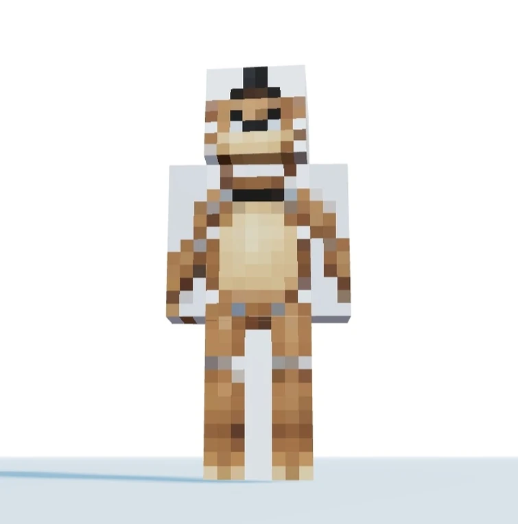 cursed freddy fazbear minecraft skin. | Fandom