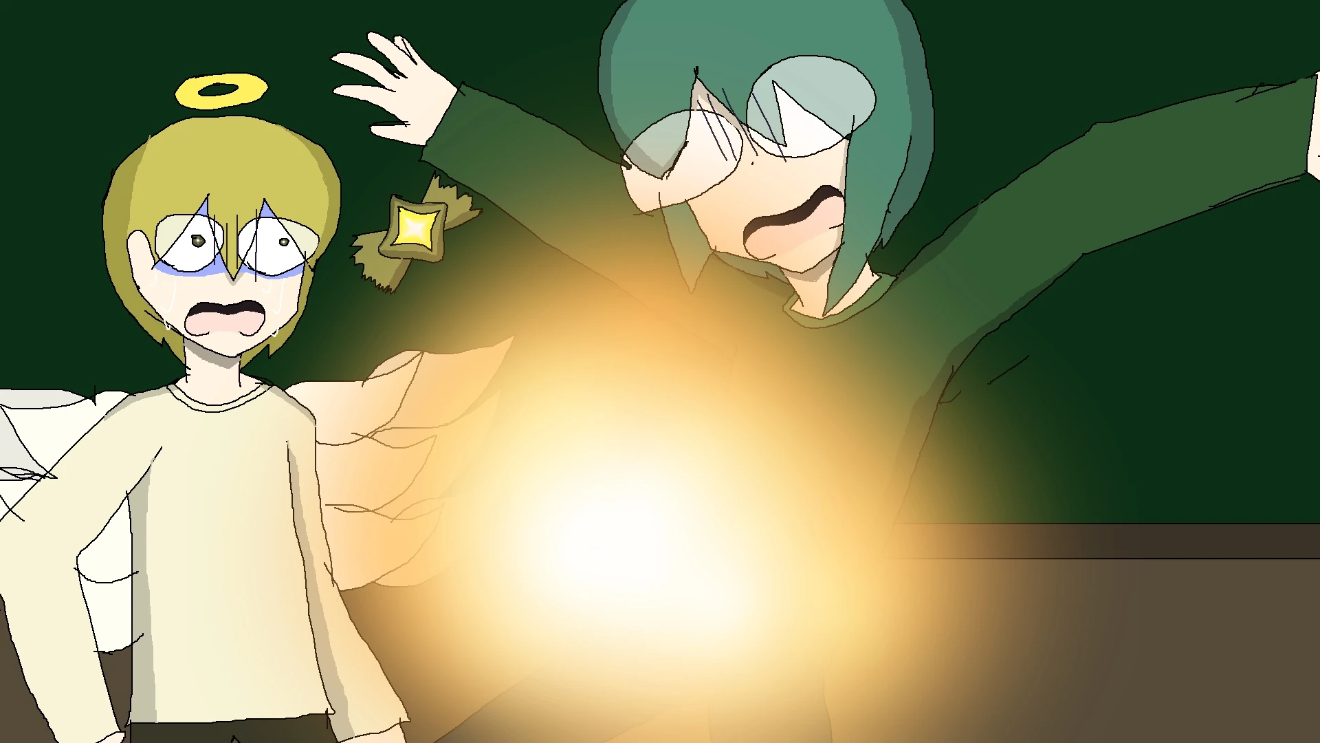 When I ate Volatile Starlight candy and it exploded be like: | Fandom