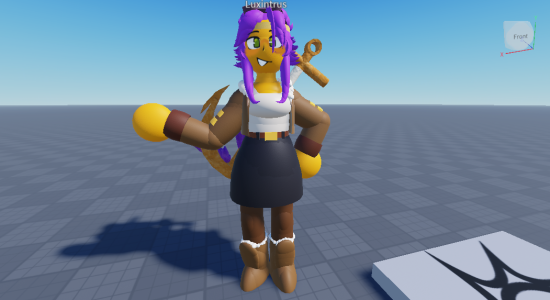 Lux model i made in thee roblox studio | Fandom