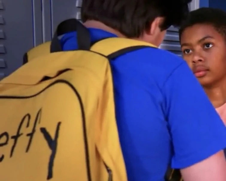 Jeffy backpack in a Dhar Mann video | Fandom