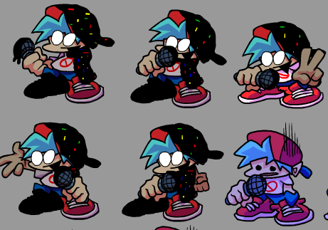 im making fanmade corrupt bf sprites | Fandom
