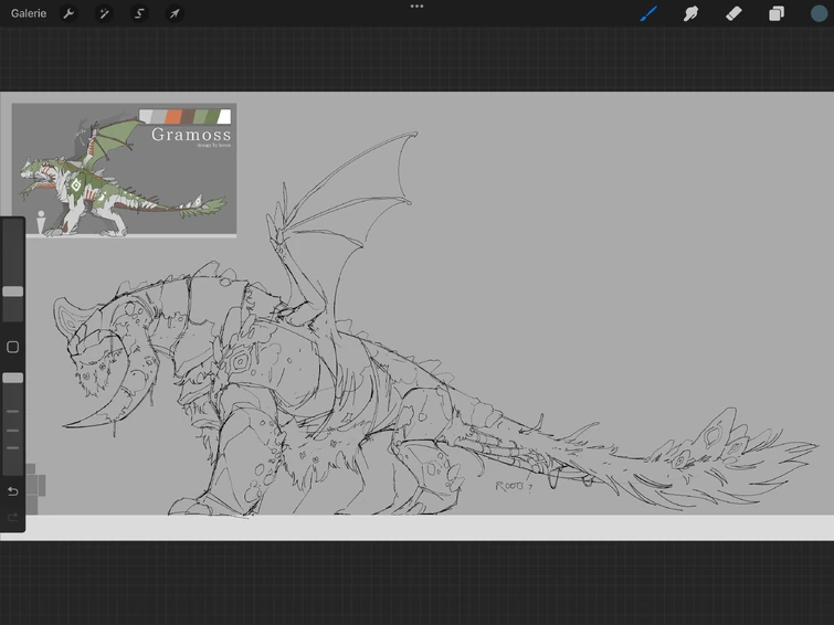 My Gramoss redesign sketch | Fandom
