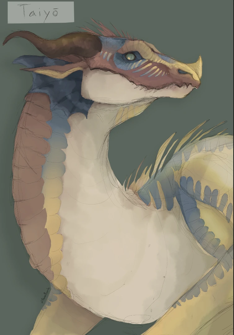 Rainwing OC art: Taiyo | Fandom