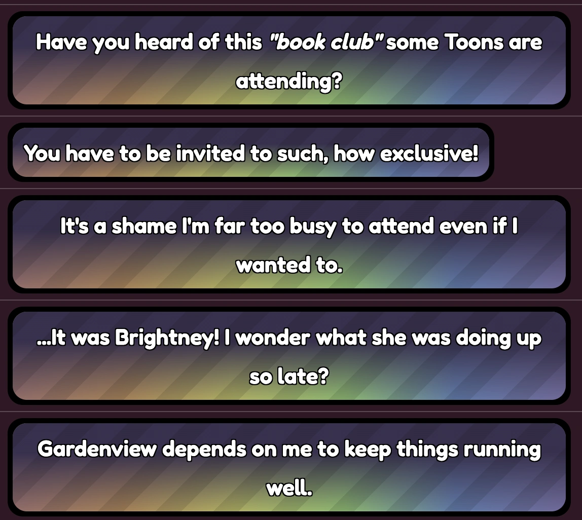 could somebody find out the actual gossip lines for dyle? I swear this ...