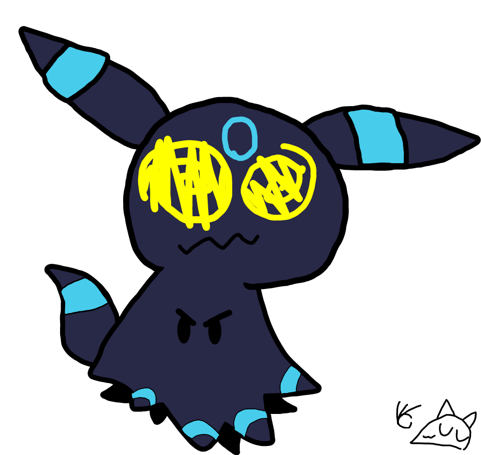 Shiny Umbereon Mimikyu | Fandom