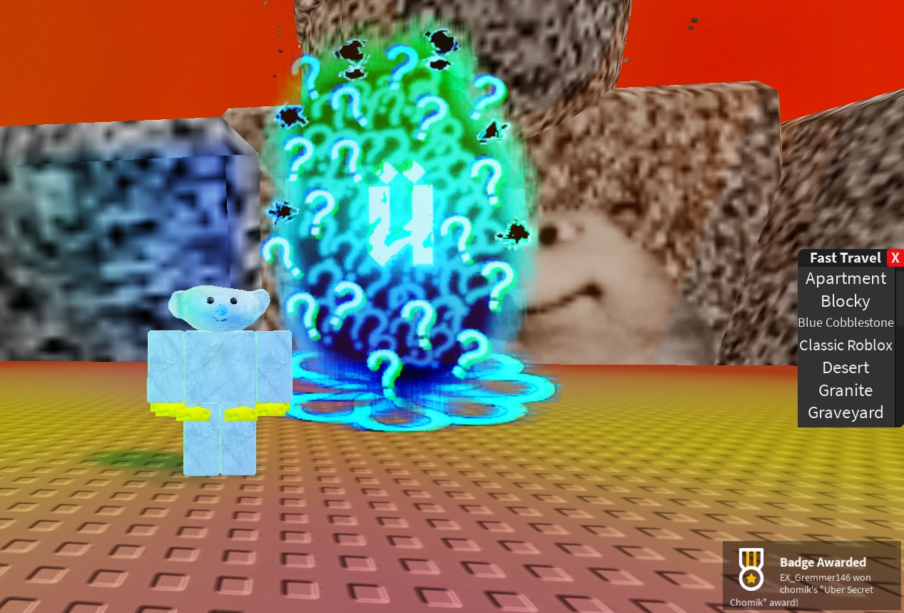 what is the most difficult badge y'all ever got in a roblox game? | Fandom