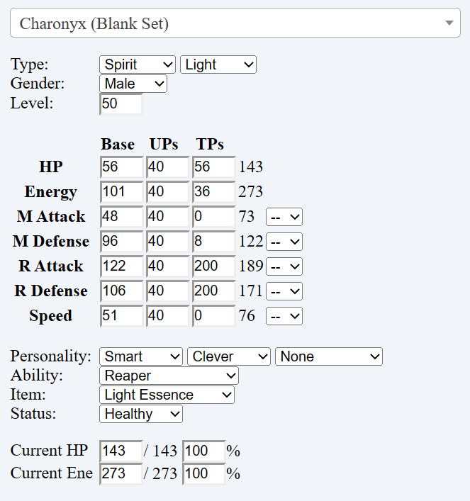 charonyx set | Fandom