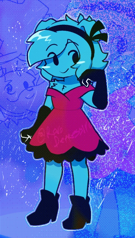 Minus Blue BF in a cute dress | Fandom