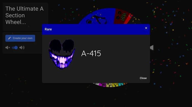 The ultimate IR A Section wheel... | Fandom