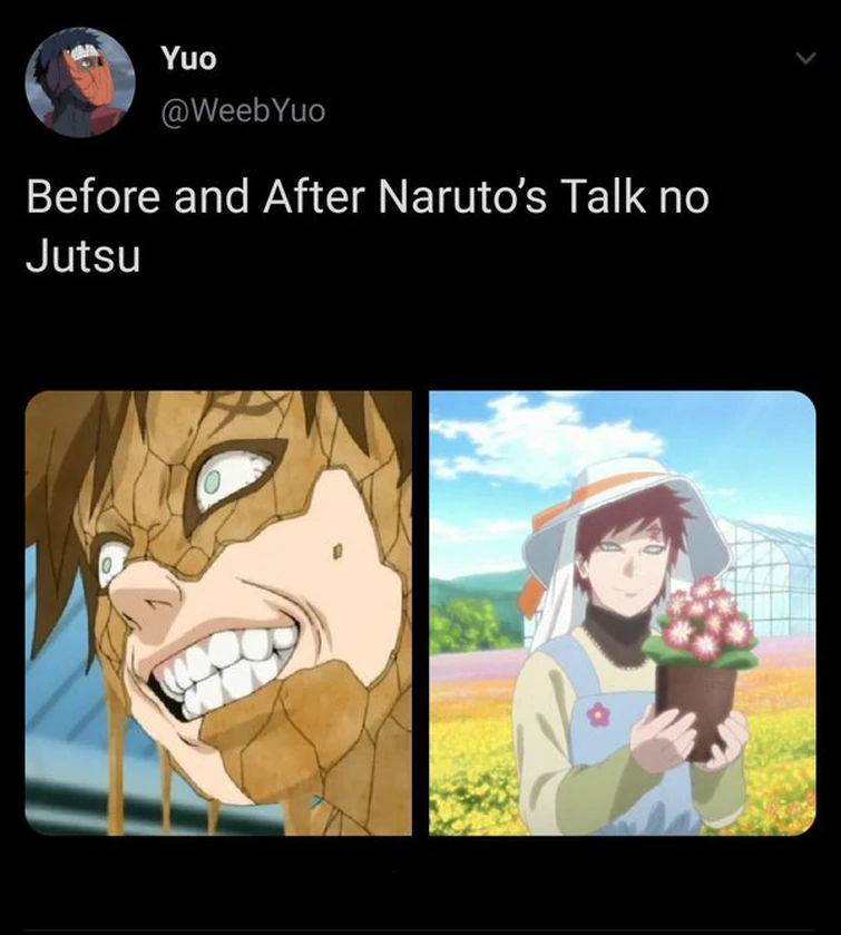 Naruto talk no jutsu meme | Fandom