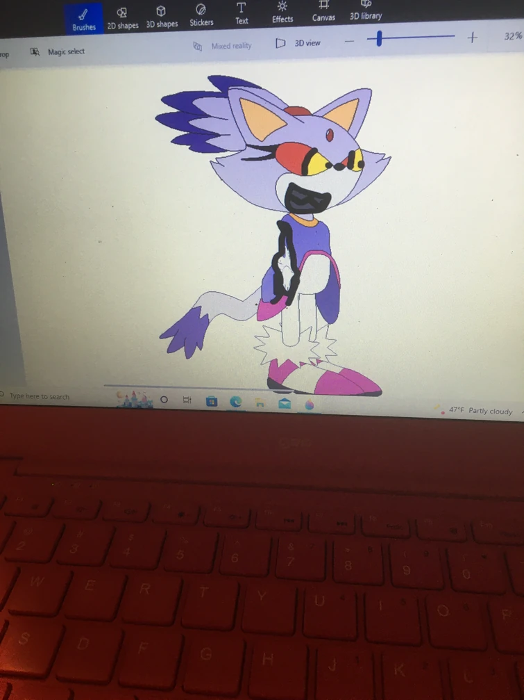 Blaze possessed by a boom boo | Fandom