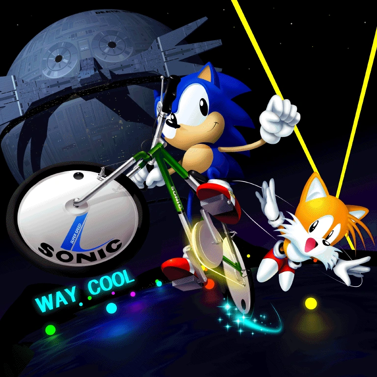 when Sonic's bike is way cooler than yours... | Fandom