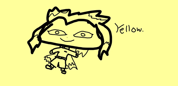Yellow. | Fandom