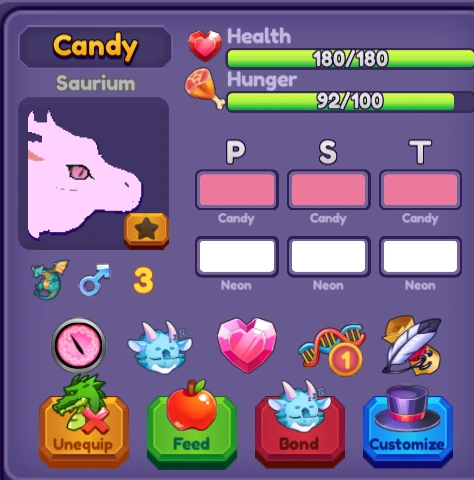 how much is a pure candy saurium? | Fandom
