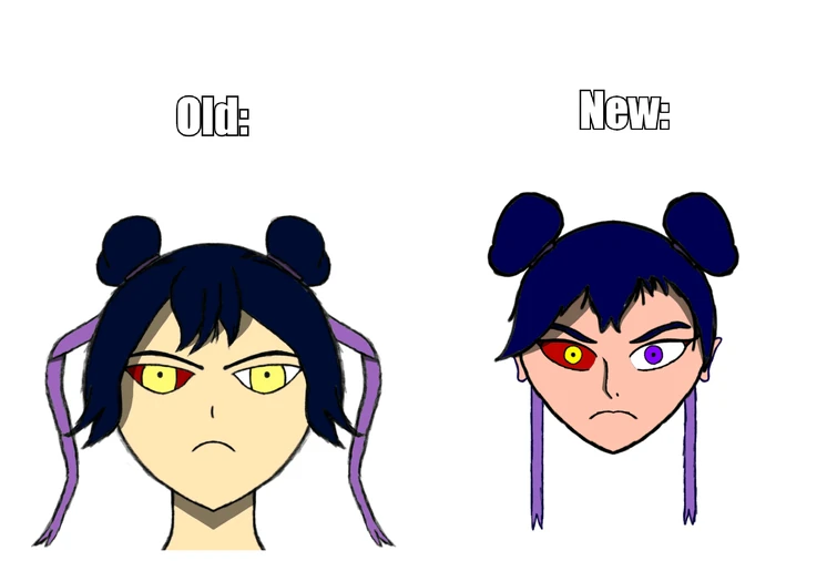 I drew Makugan human and cyborg form (face only lol) | Fandom