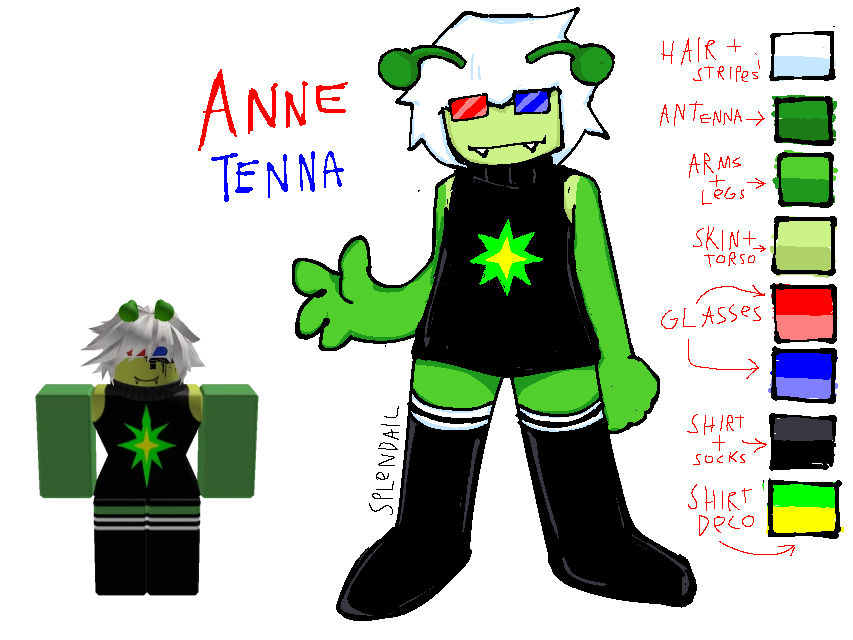 Reference sheet for that ant thing. | Fandom