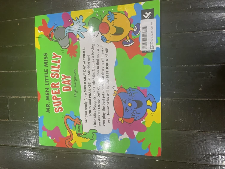 I got a my first new book called…Super Silly Day!!! | Fandom