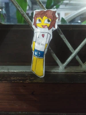 made a shedletsky paper squishy | Fandom