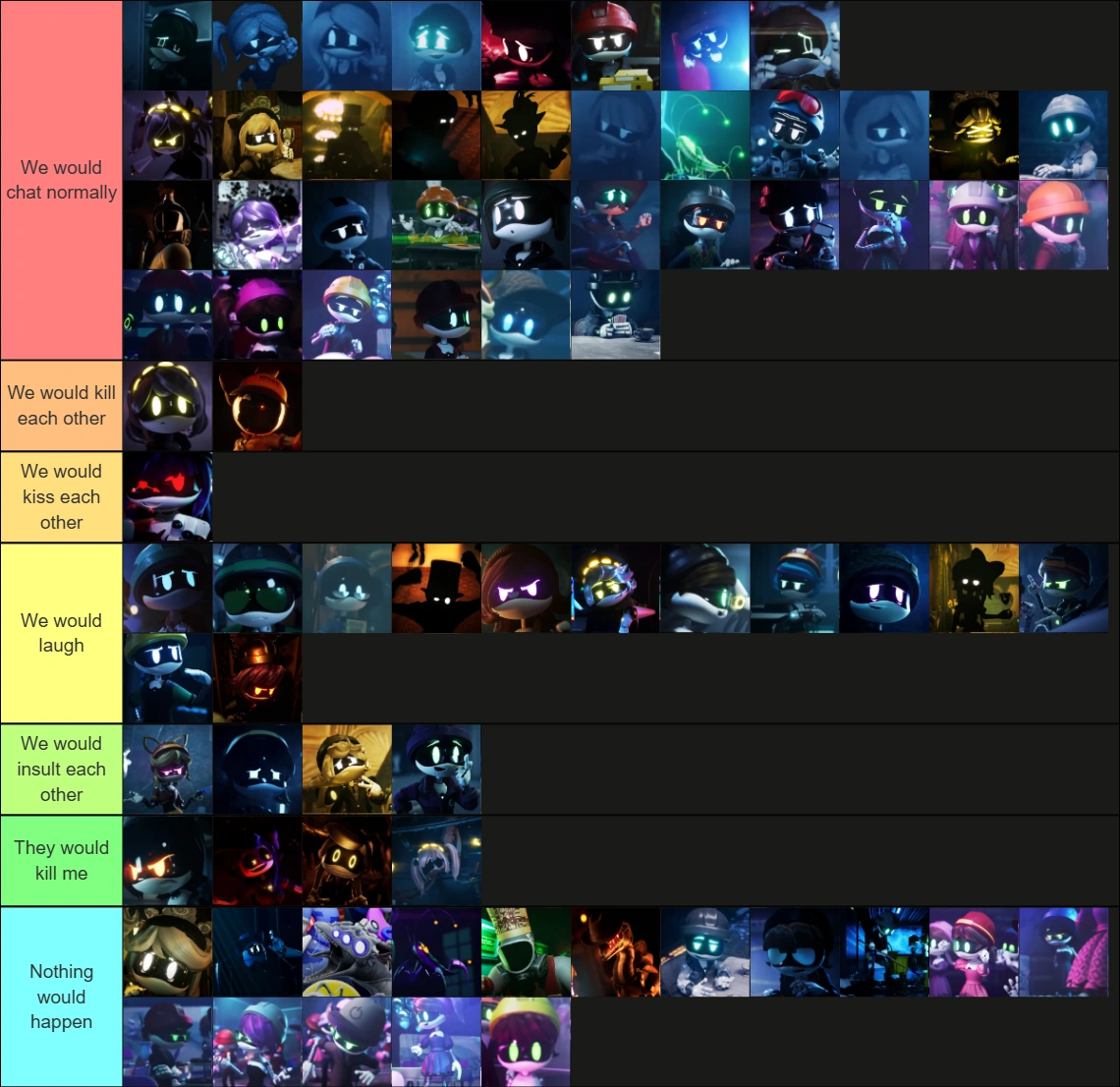 How would a chat with MD characters would go ? | Fandom