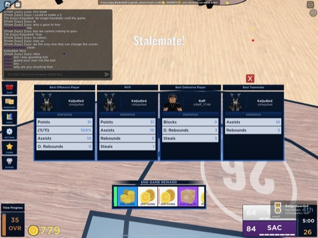 31 points on 100% accuracy to tie the game🐐🐐 | Fandom