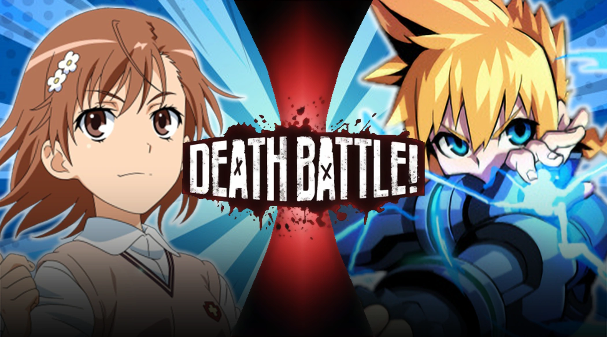 Misaka Mikoto VS Gunvolt (A Certain Scientific Railgun VS Azure Striker ...