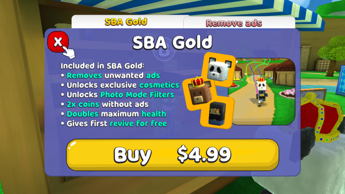 SBA Gold | Super Bear Adventure Wiki | Fandom