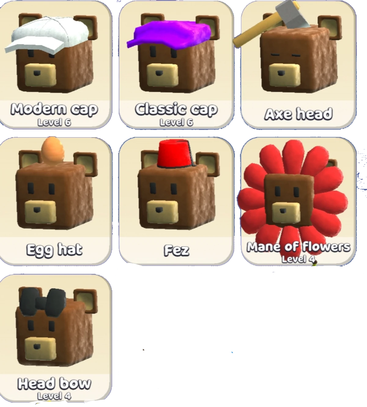 Cosmetics | Super Bear Adventure Wiki | Fandom