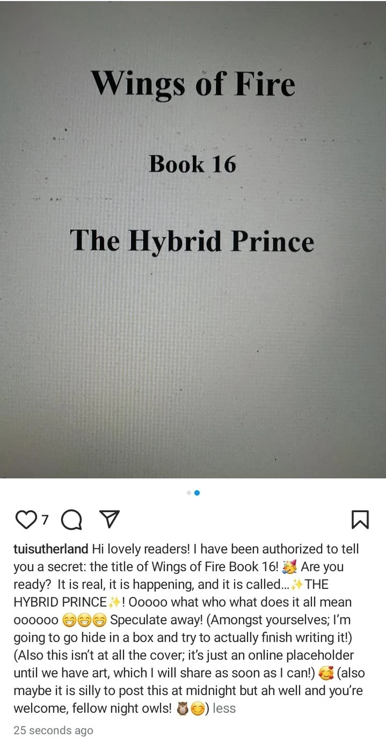 BOOK 16 NAME REVEALED! | Fandom