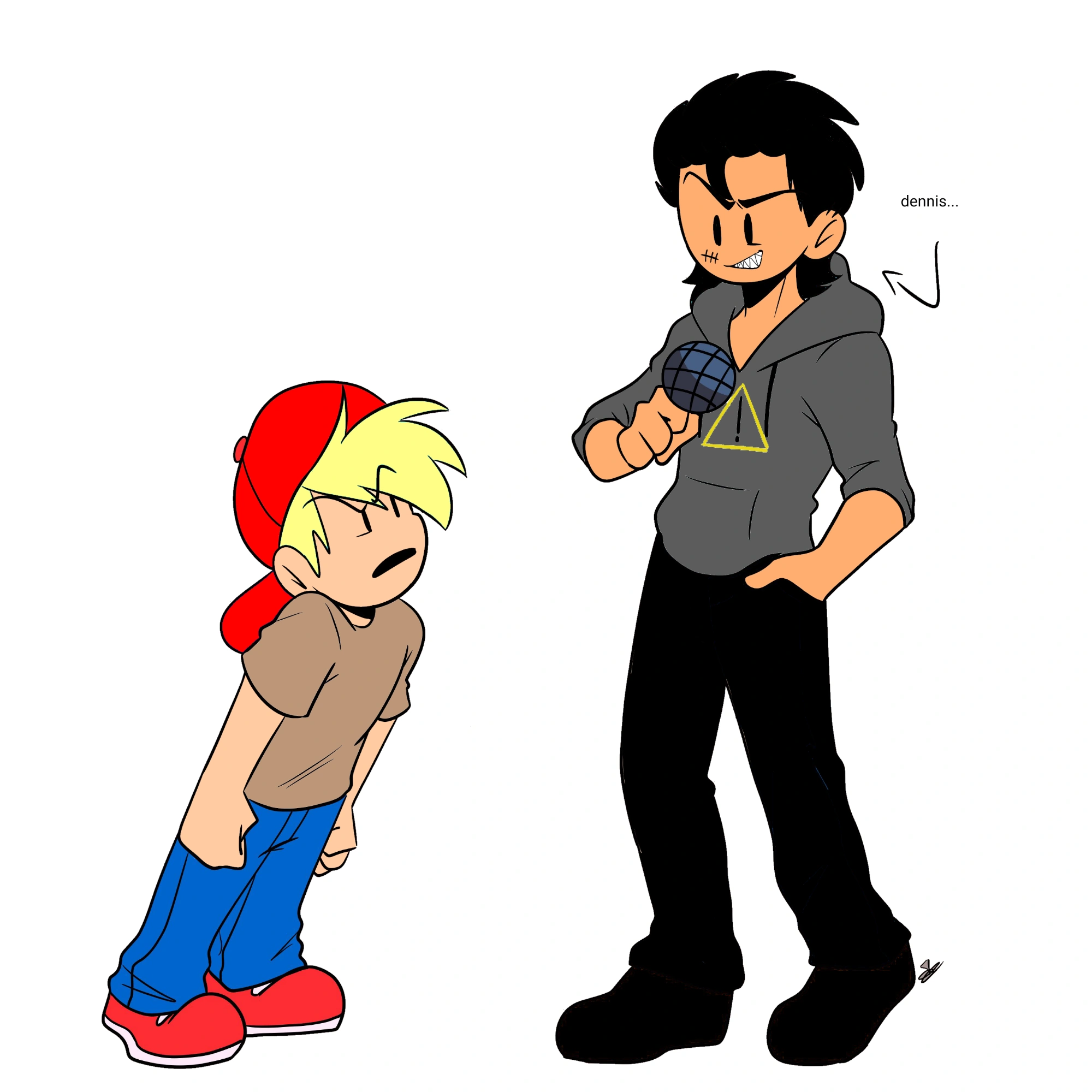 Human spongebob and human dennis | Fandom