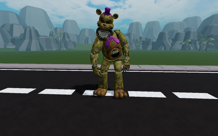 Which Stylized Nightmare Fredbear is better? | Fandom