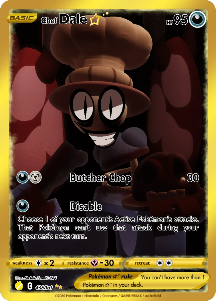 Dave and Bambi Pokémon Card's 3. now with no Expunged. | Fandom