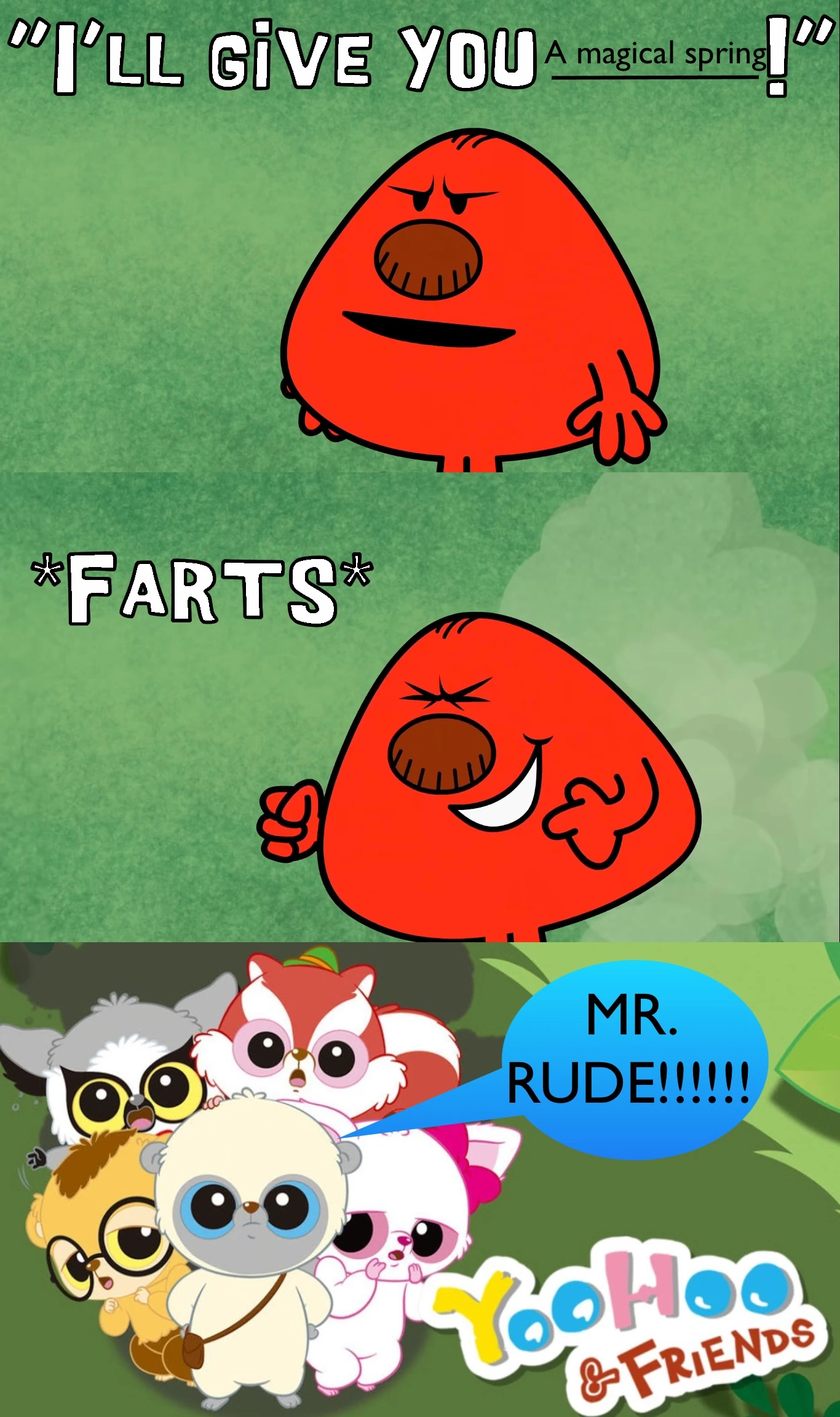 My Mr. Rude quote | Fandom