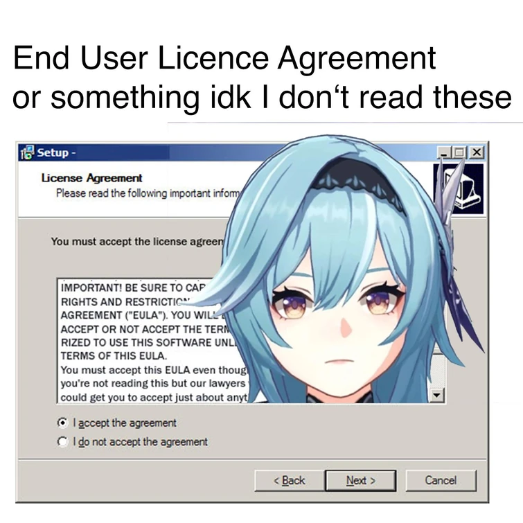 Eula memes ft. The Golden ratio | Fandom