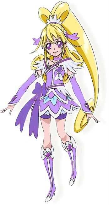 cure heart but purple | Fandom