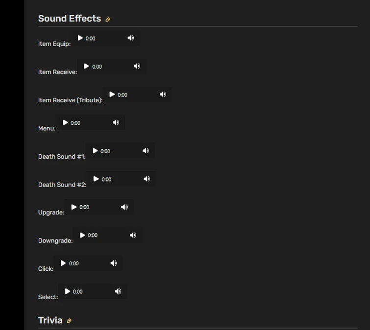 Soundtracks page missing Skill Drop sound effect | Fandom