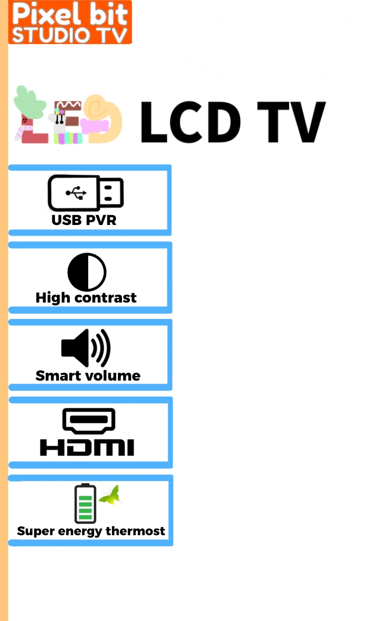 I design pixel bit studio tv label warranty | Fandom