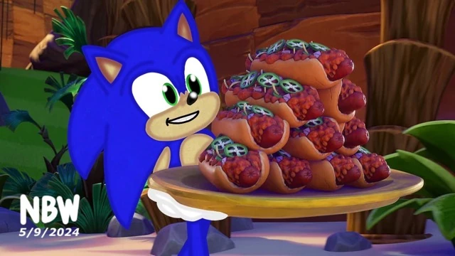 A new redrawn Sonic screenshot I made | Fandom