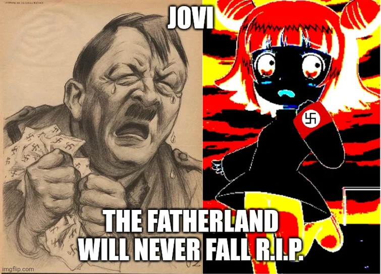 After the defeat of Jovi's death in the Angry German Kid vs Jovi Part 2 ...