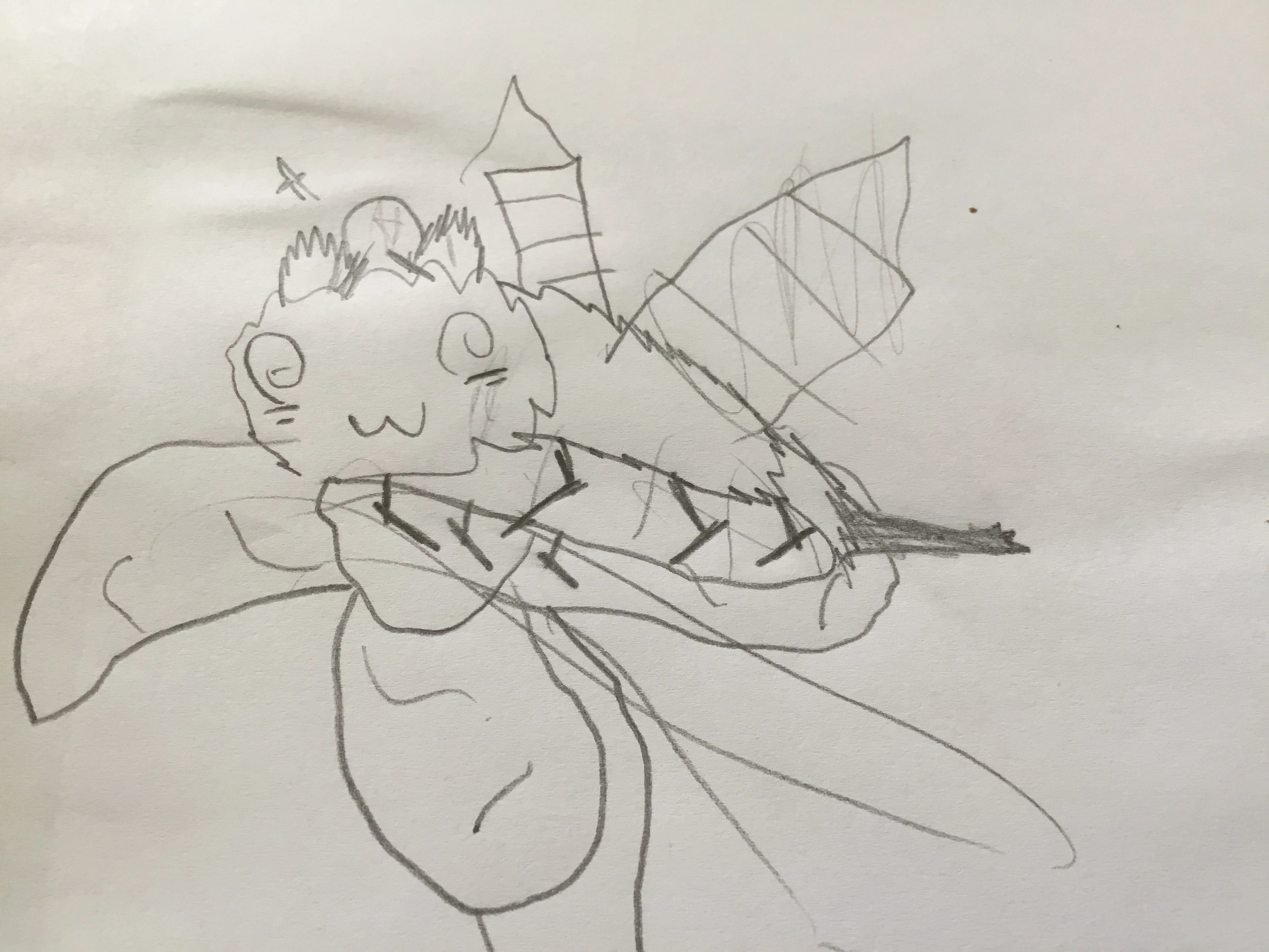 Just a random Quick hasty bee sketch i made | Fandom