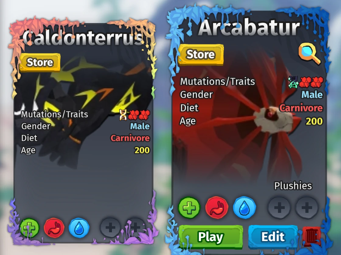 Traiding one of these slots for a w + d sarco ven 5 | Fandom