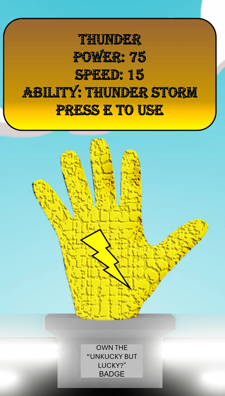 Glove idea: Thunder (Click to see full image) | Fandom