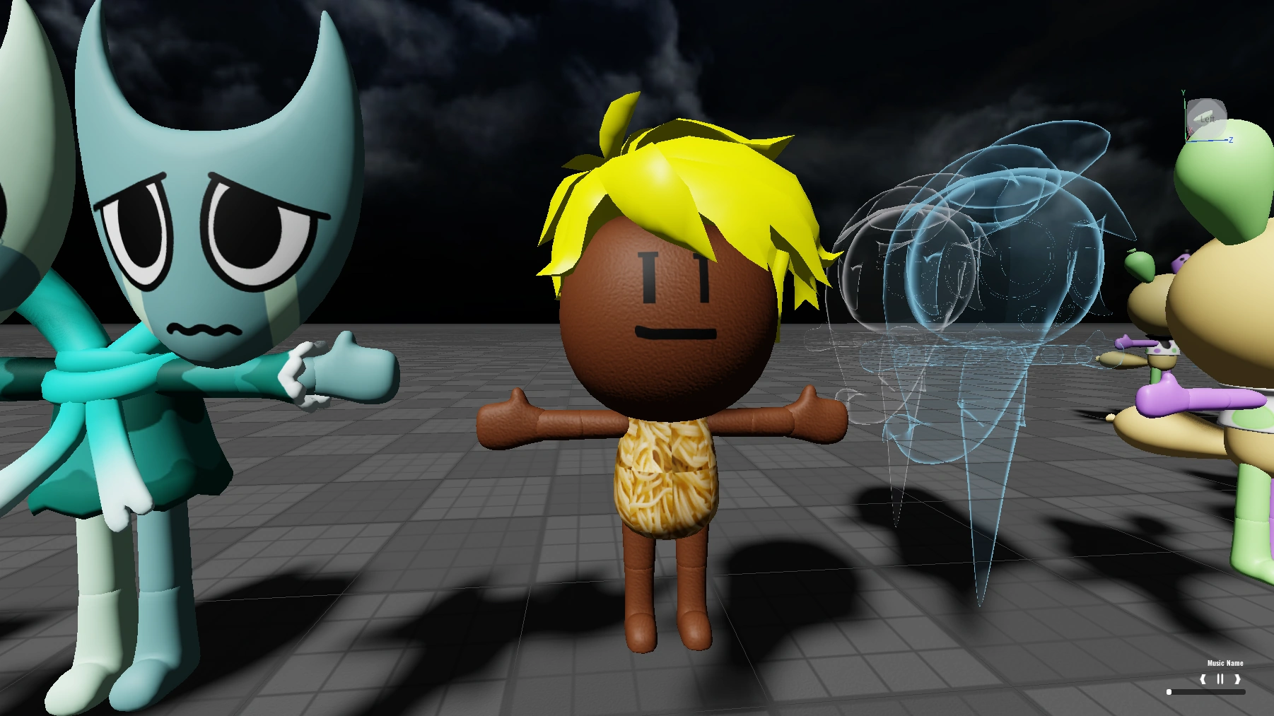 my first oc made in 3d | Fandom