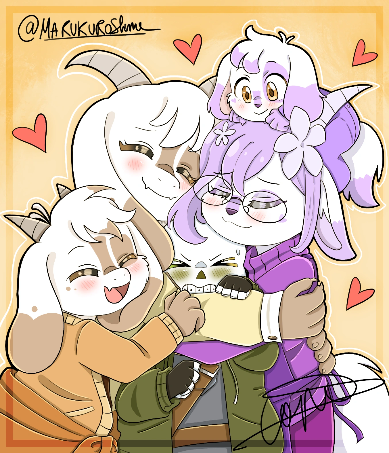 Finished art of teenager Troublemaker with his adoptive family ! | Fandom