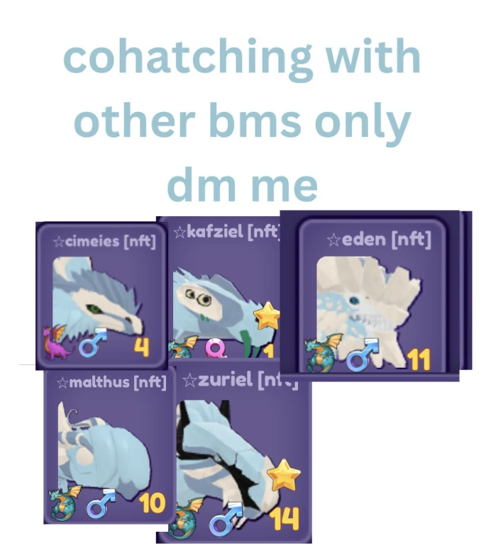 cohatching with other bms! | Fandom