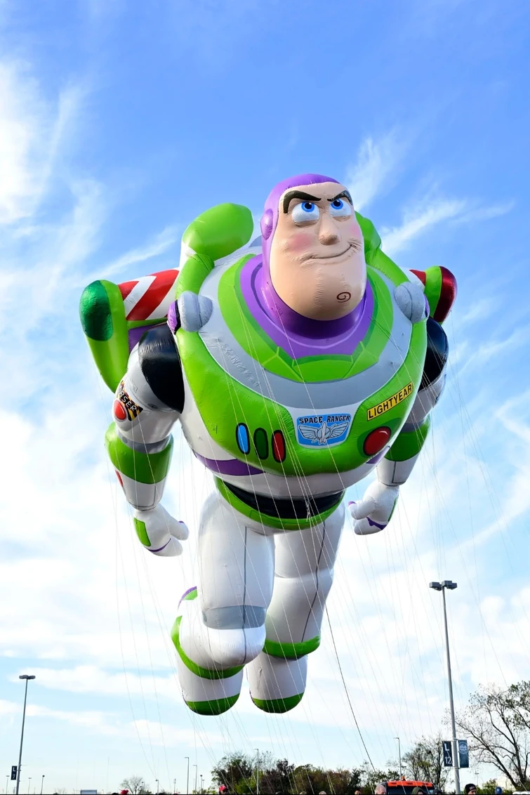 Here's a message from both Buzz balloons. Even before the second one's ...
