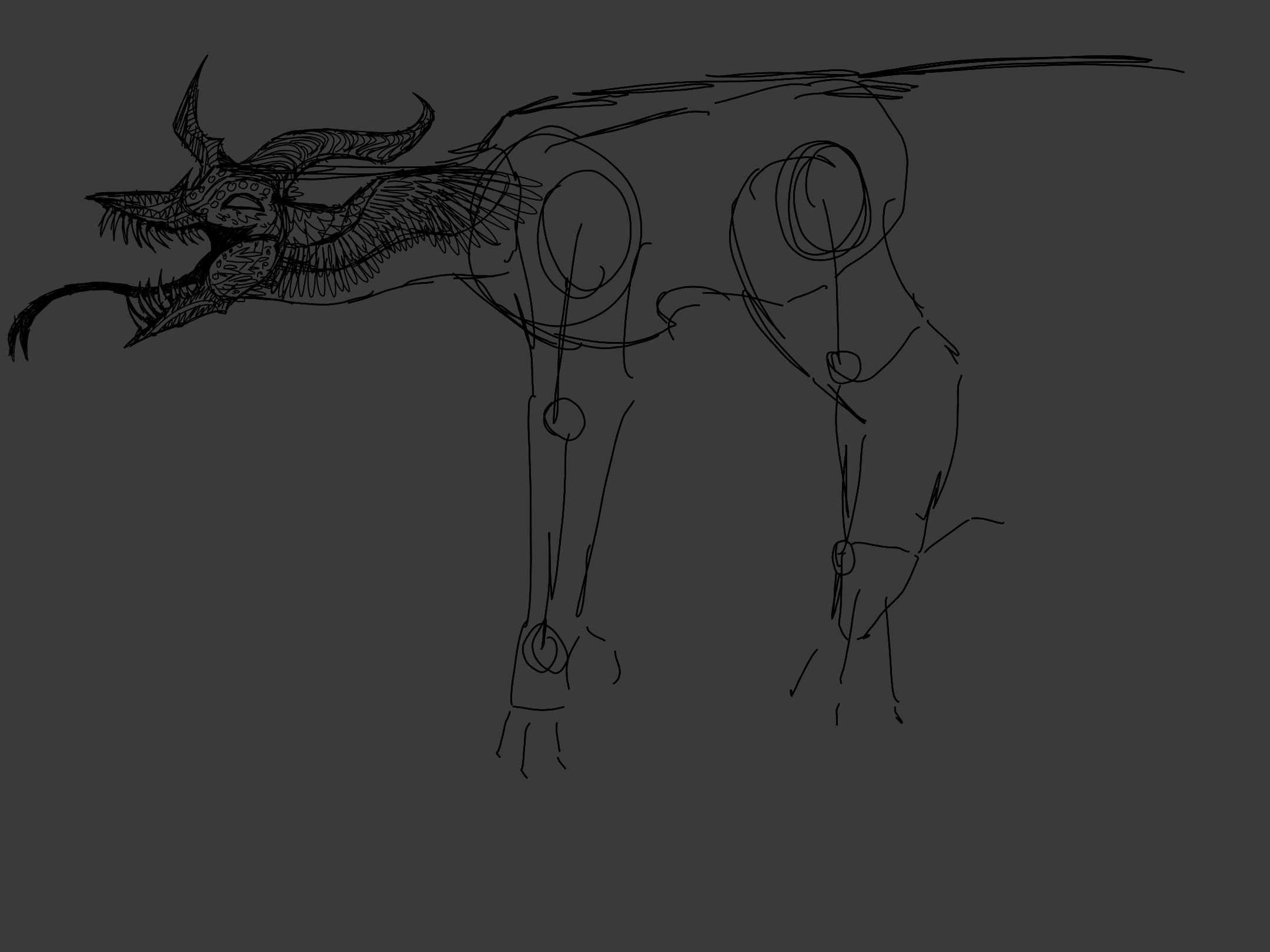 Creature concept wip again | Fandom