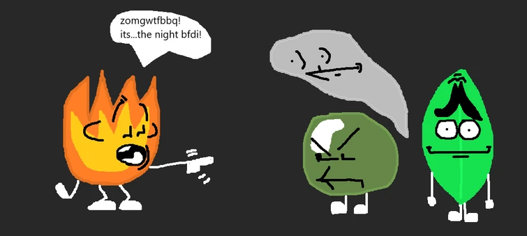 No Pictures Please/The Night BFDI ! 😂 | Fandom