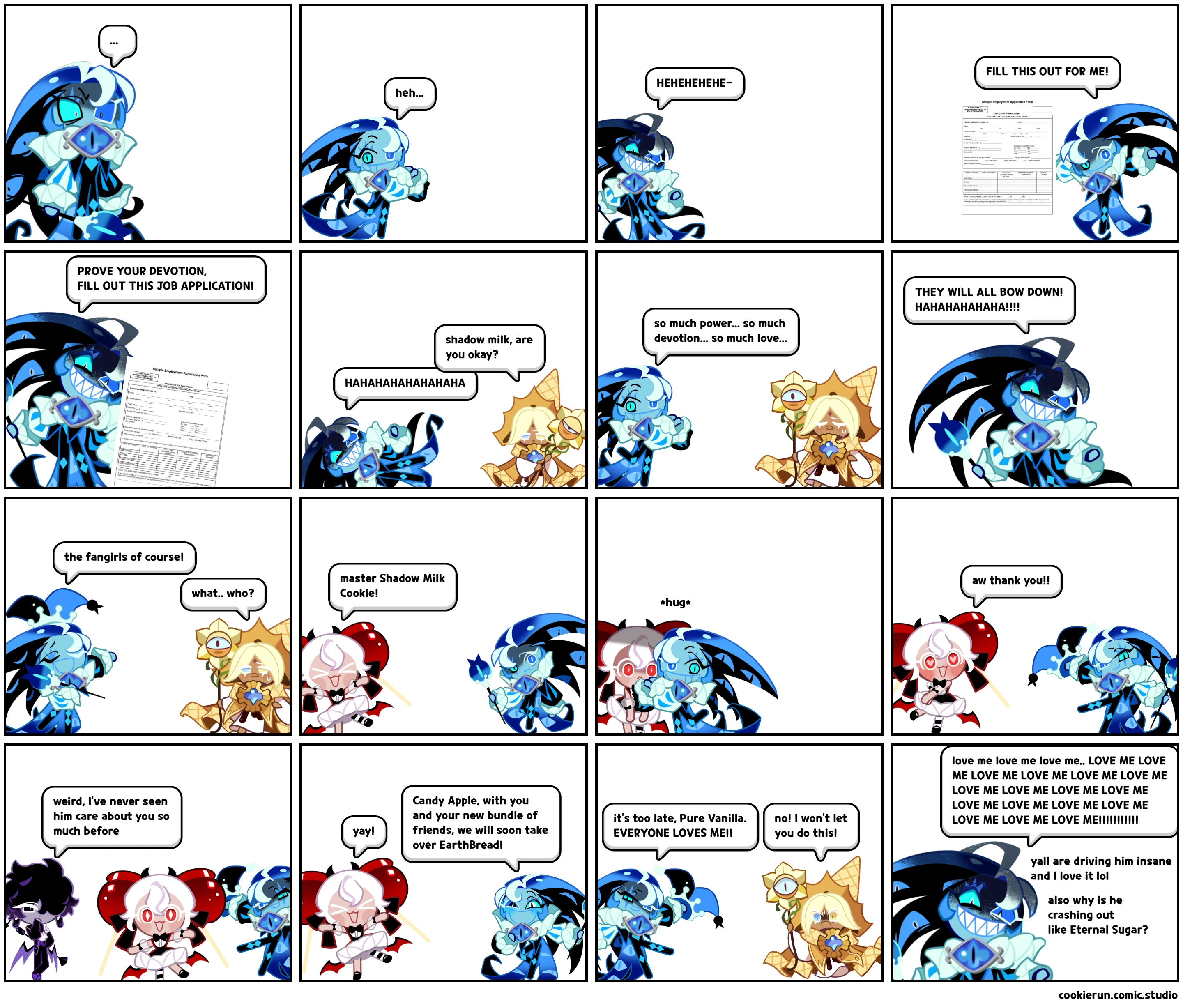Shadow Milk realizes how much power he has: | Fandom