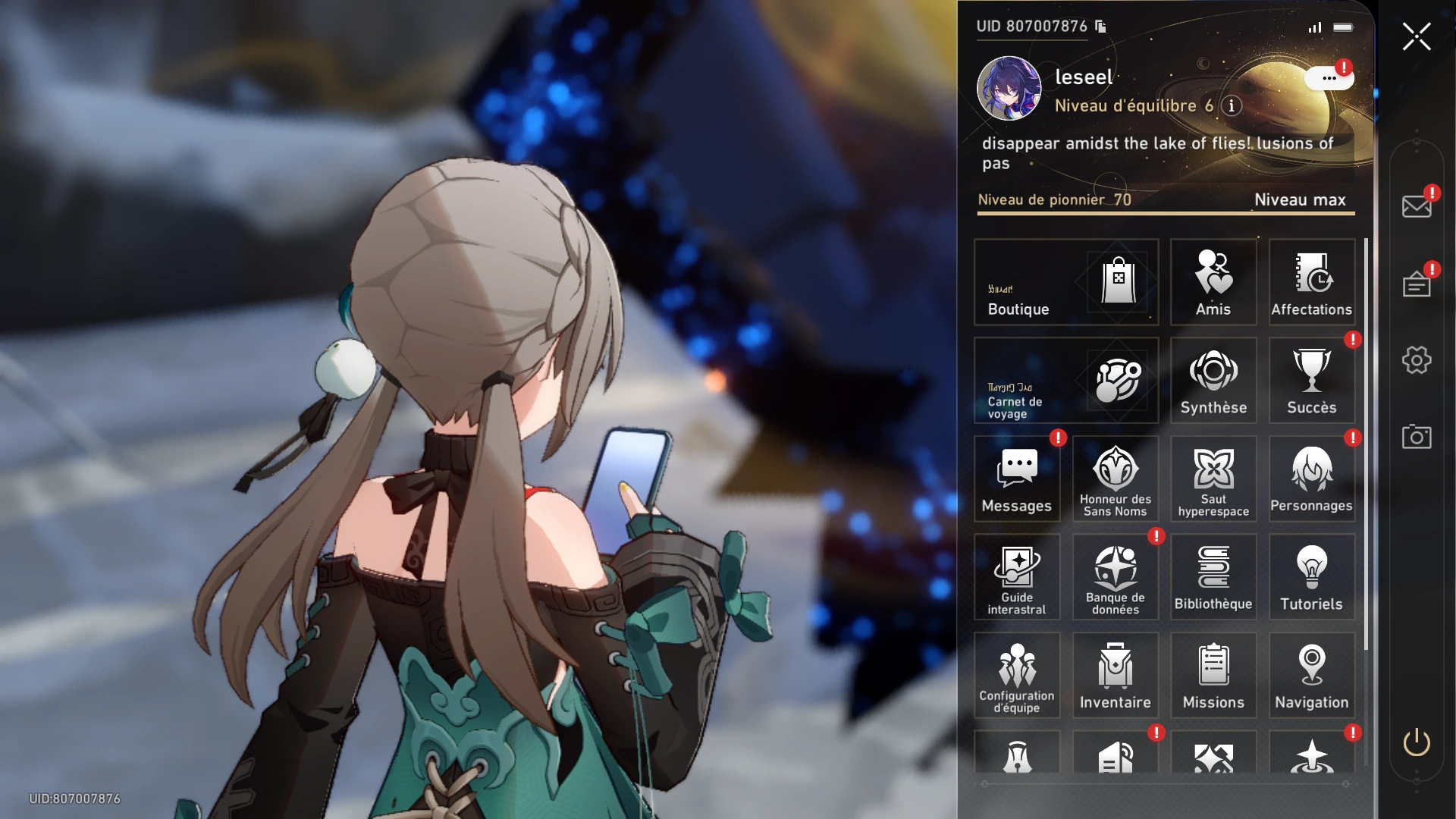 yay my trailblaze level now has a 70 next to it | Fandom